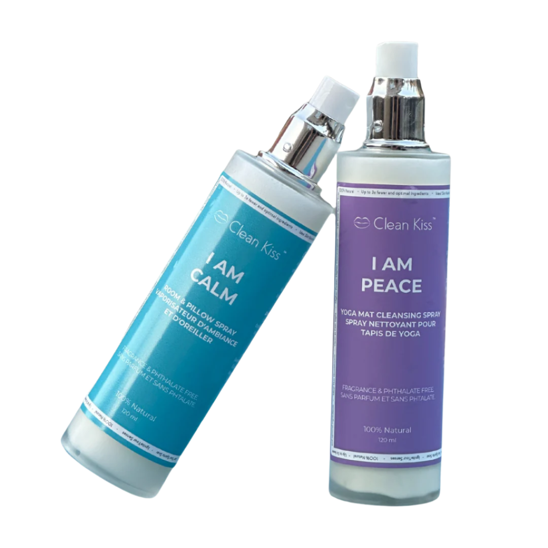 I Am Calm & Peace Aromatherapy Spray Duo – Clean Kiss