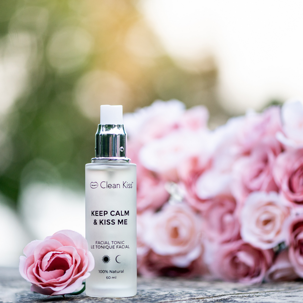 Natural Facial Tonic - Rose Chamomile | Skin Care | Clean Kiss
